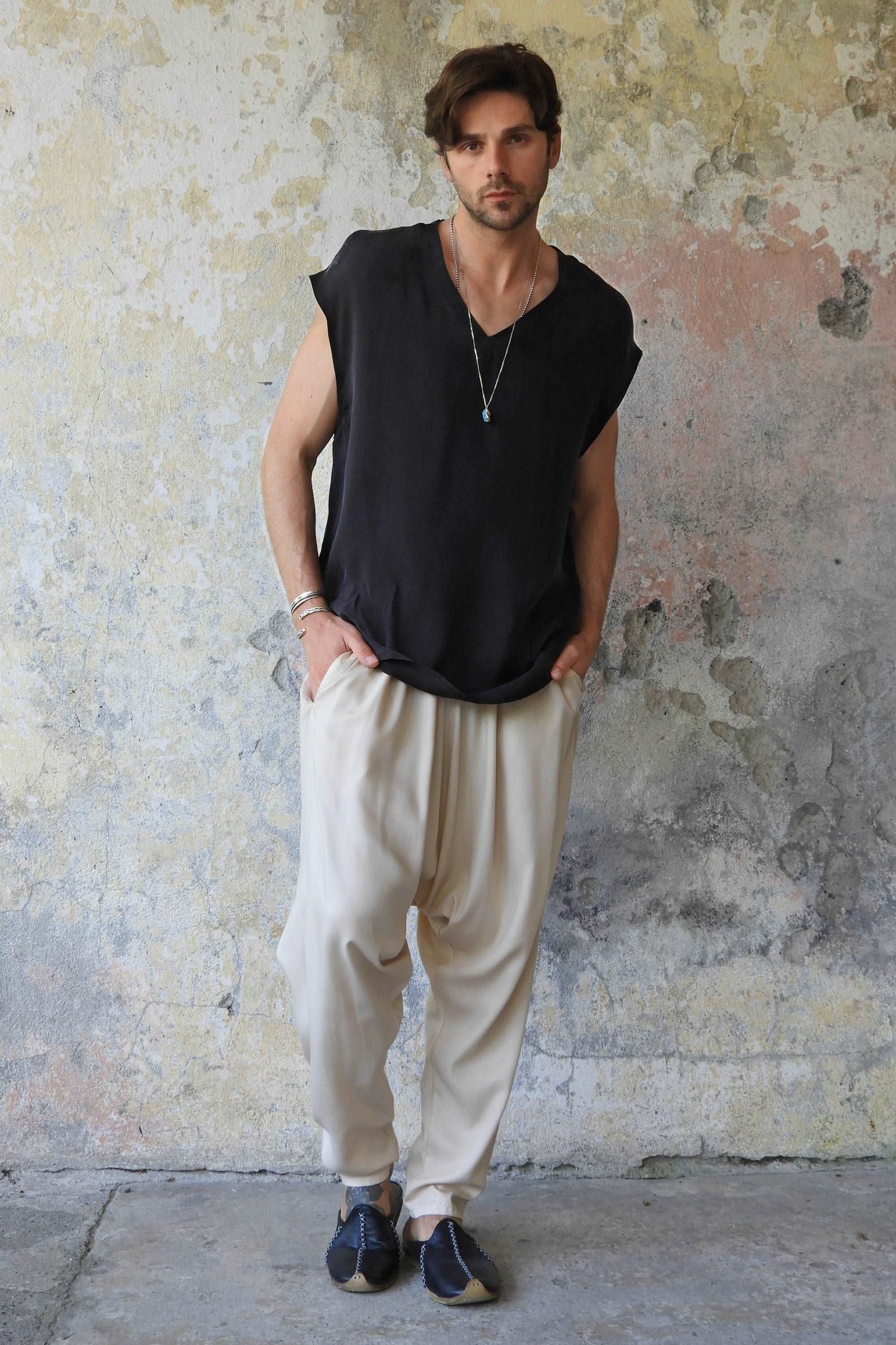 Shop Now for Comfortable and Stylish Men's Harem Pants mens harem pants ...